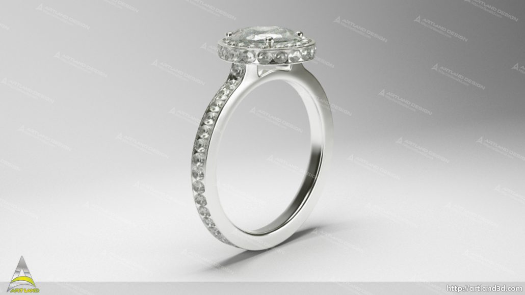 3D jewellery visualization – Artland Design