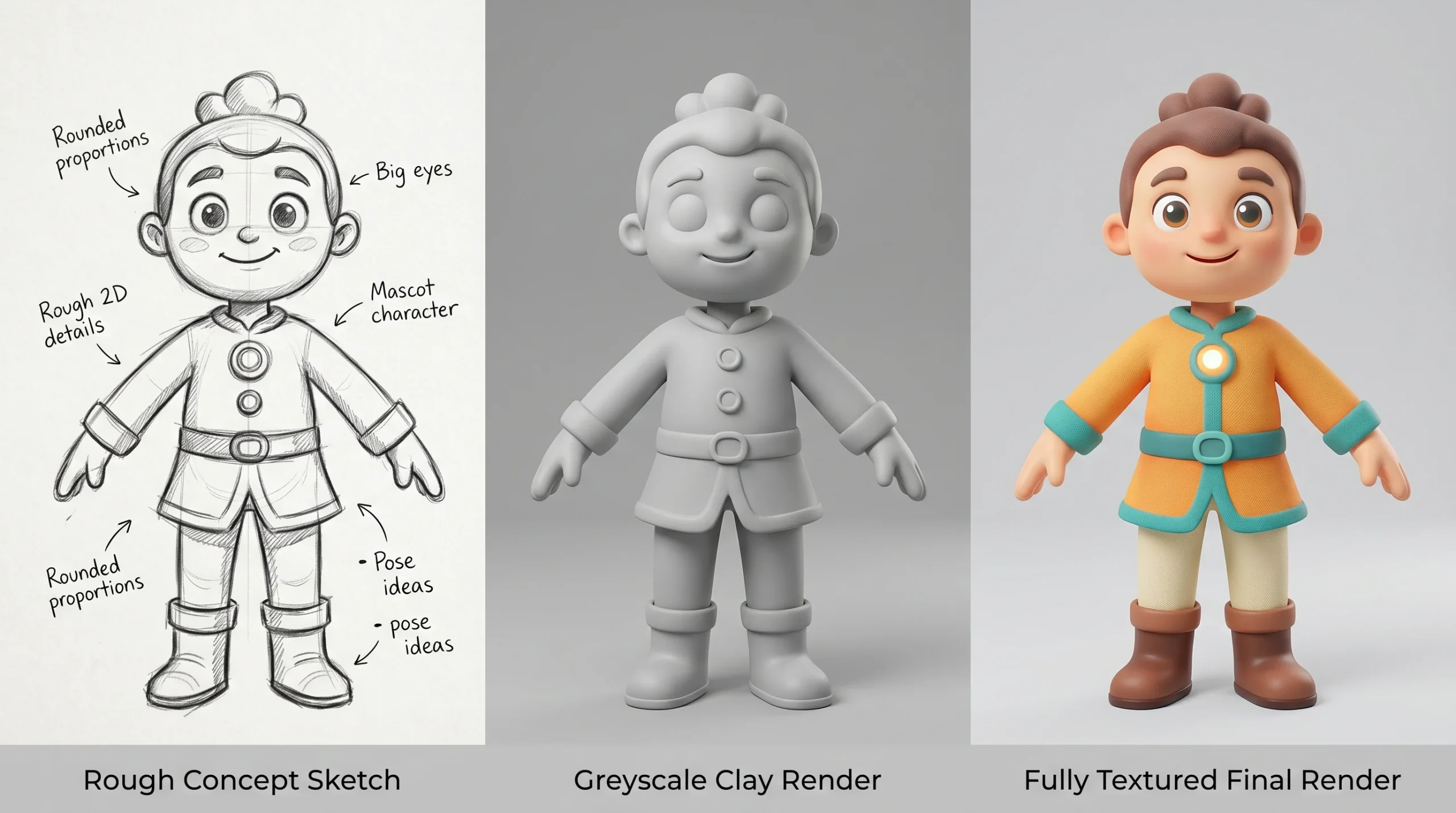 3D Character Design Creator: Pipeline Guide | Art Land Design