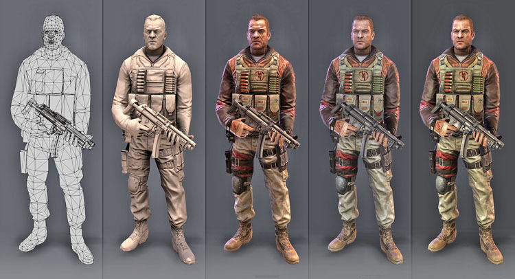 3D Game Character Design – Artland Design